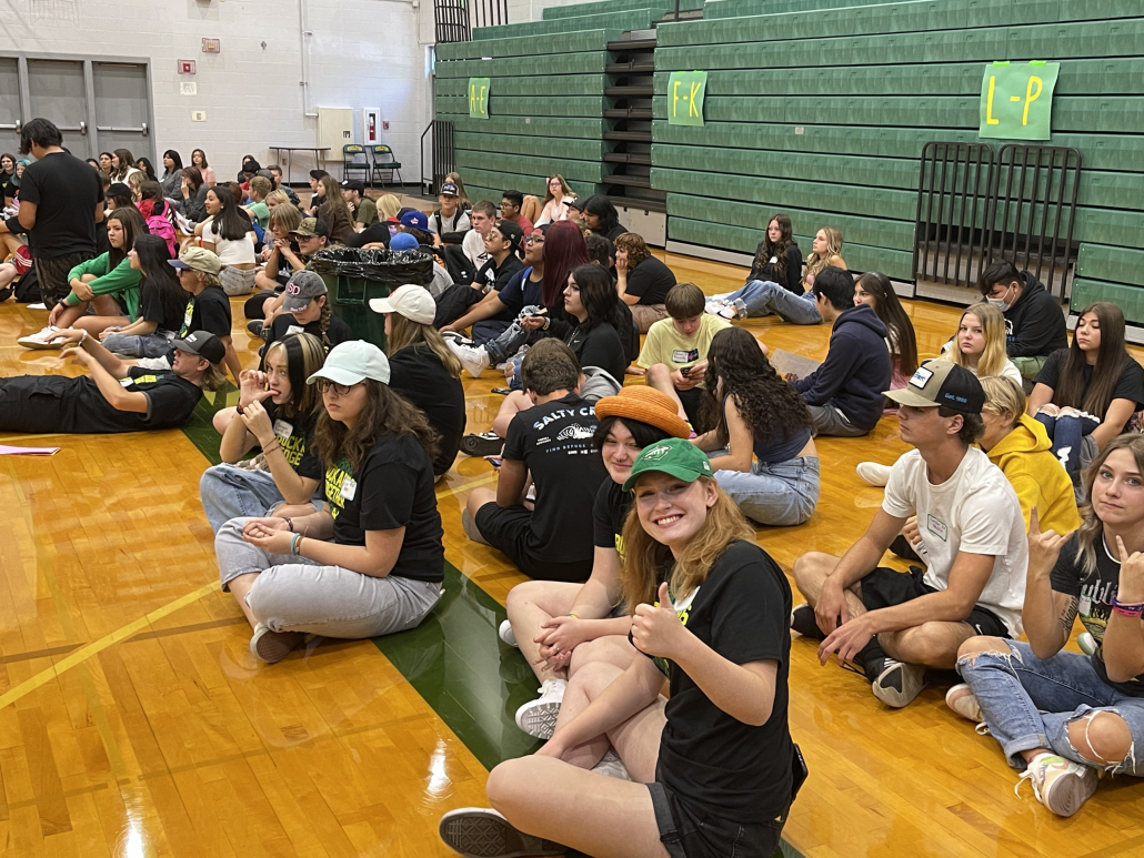 Pendleton High School Freshman Link Crew Day - Pendleton High School